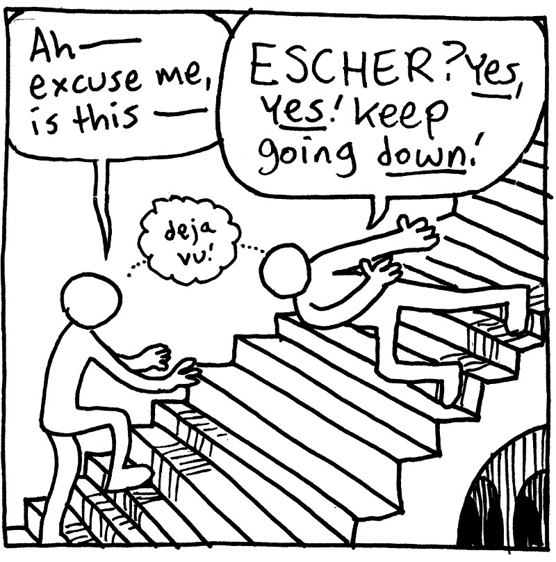 Escher Exhibit – www.MarekBennett.com