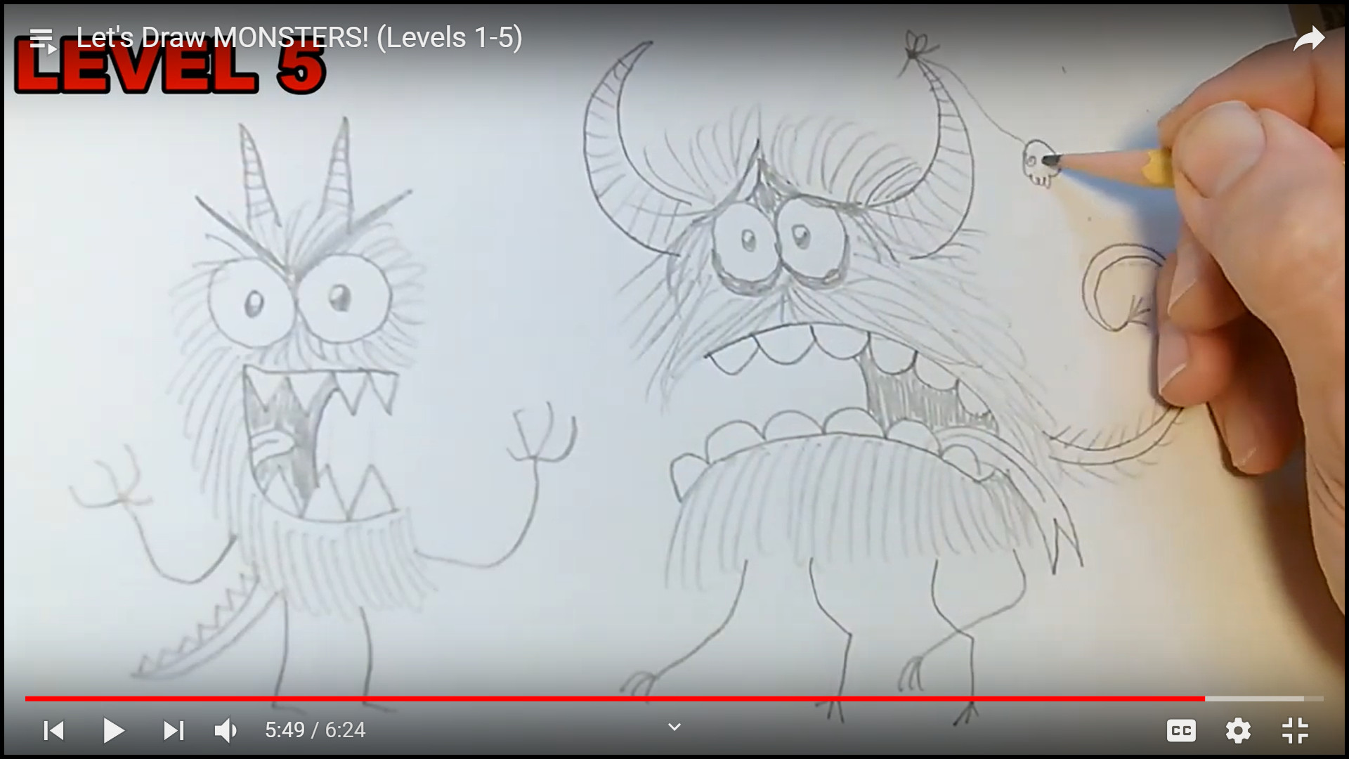 Let’s Draw MONSTERS! – www.MarekBennett.com