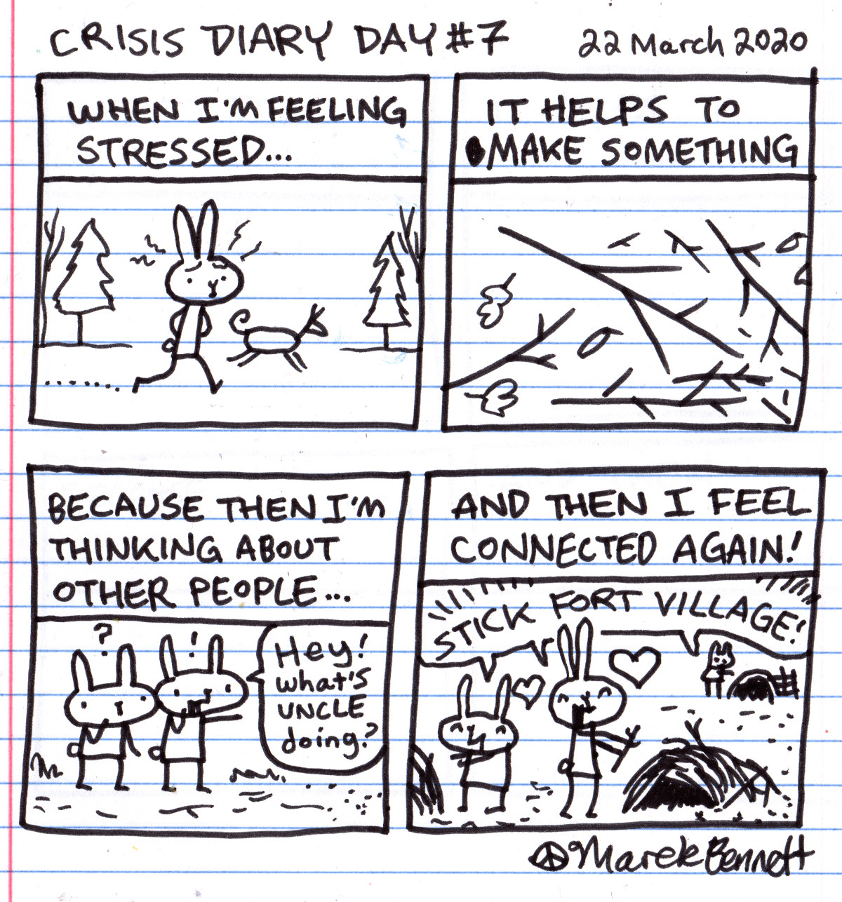 Diary Comic: "When I Feel…" – www.MarekBennett.com