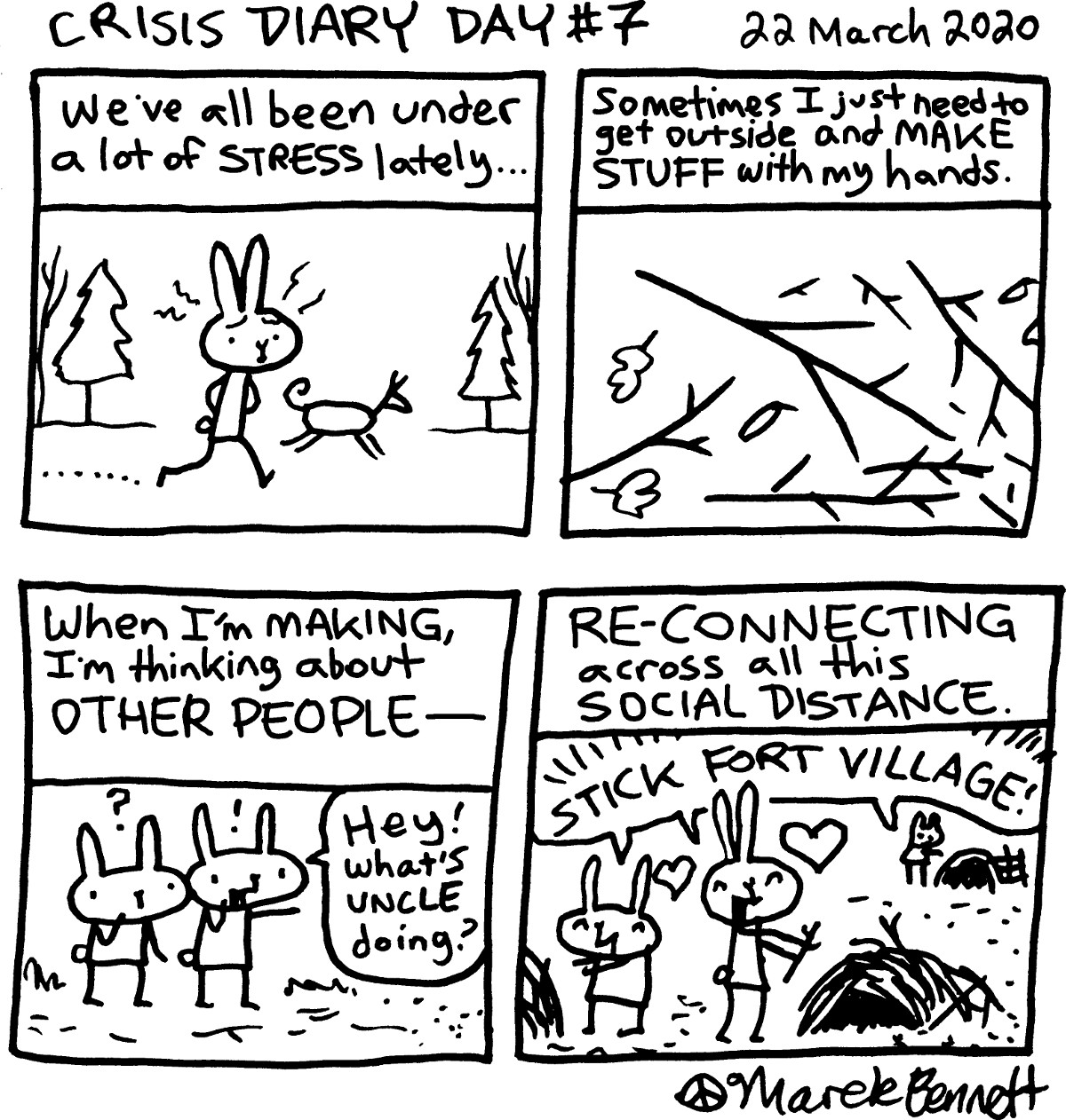 Diary Comic: "When I Feel…" – www.MarekBennett.com