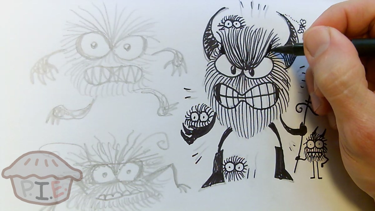Let’s Draw MONSTERS! – www.MarekBennett.com