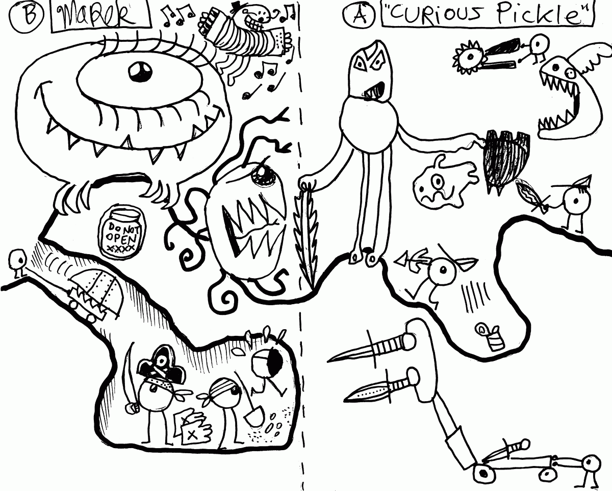 Greta’s Gallery: Comics Camp 2020 / Weeks 1-2 – www.MarekBennett.com