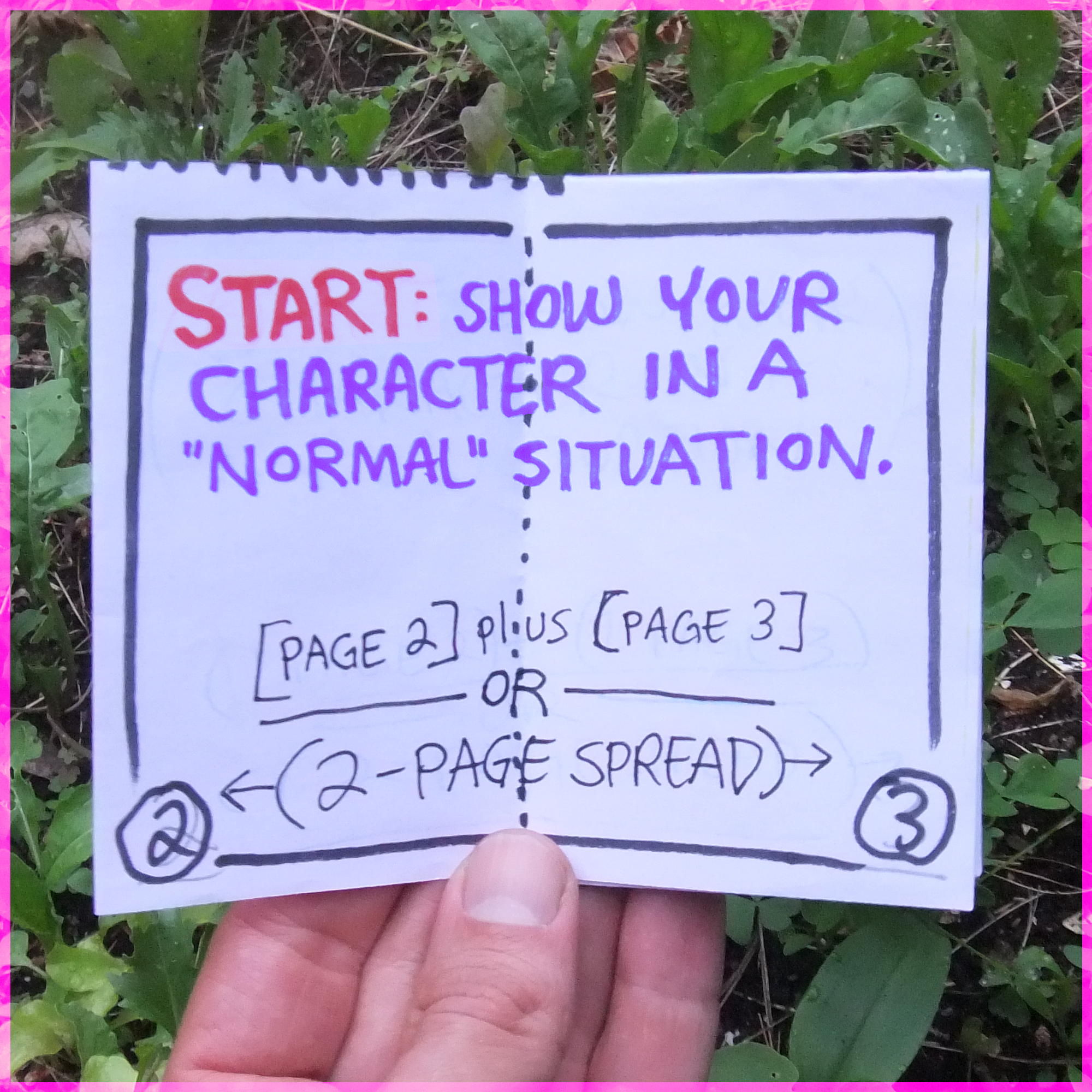 “Story-Starter” Template – www.MarekBennett.com