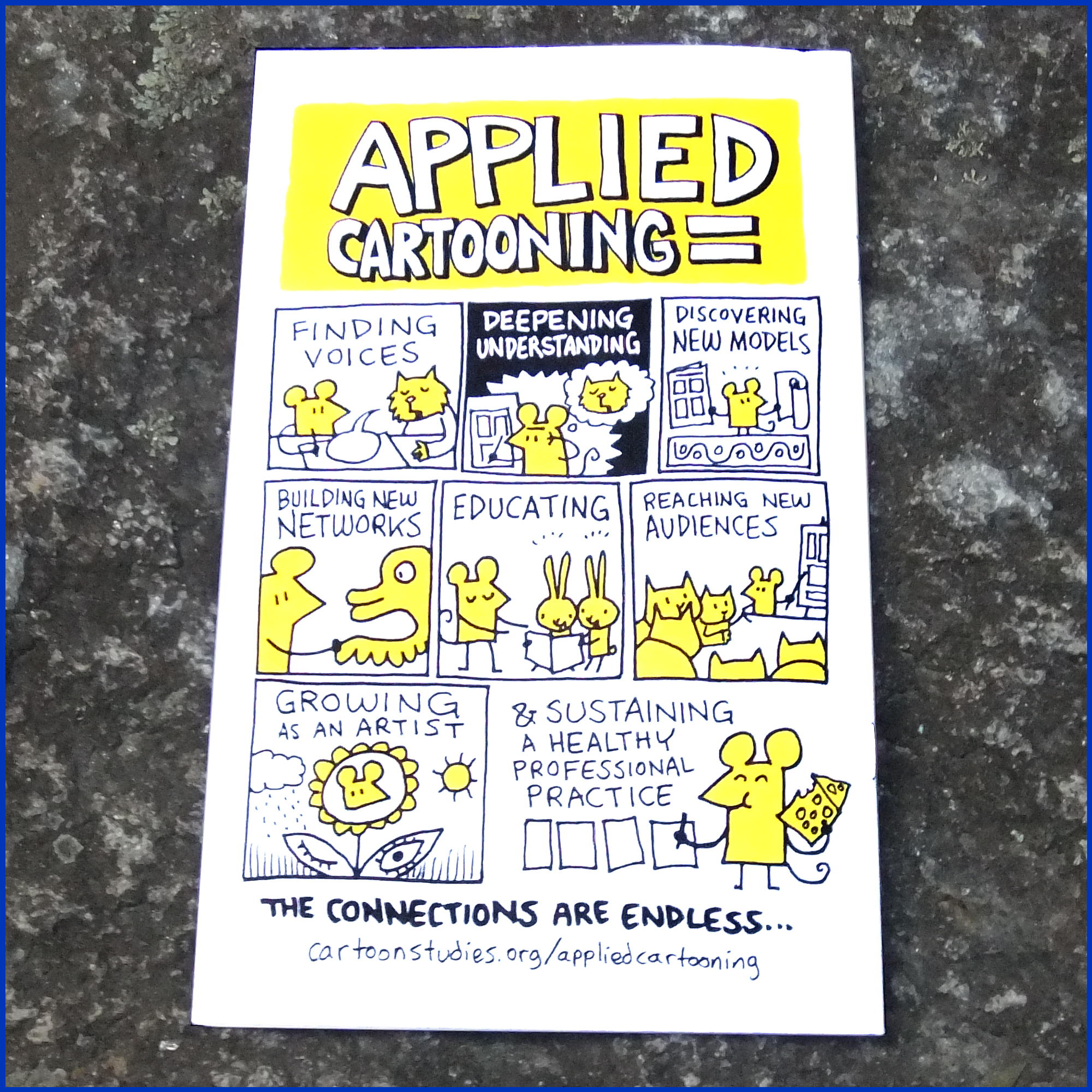 The Applied Cartooning Manifesto (CCS / 2014) – www.MarekBennett.com