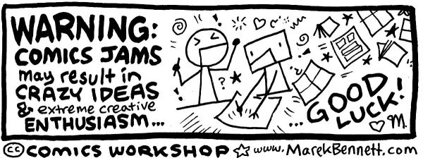How to COMICS JAM! – www.MarekBennett.com