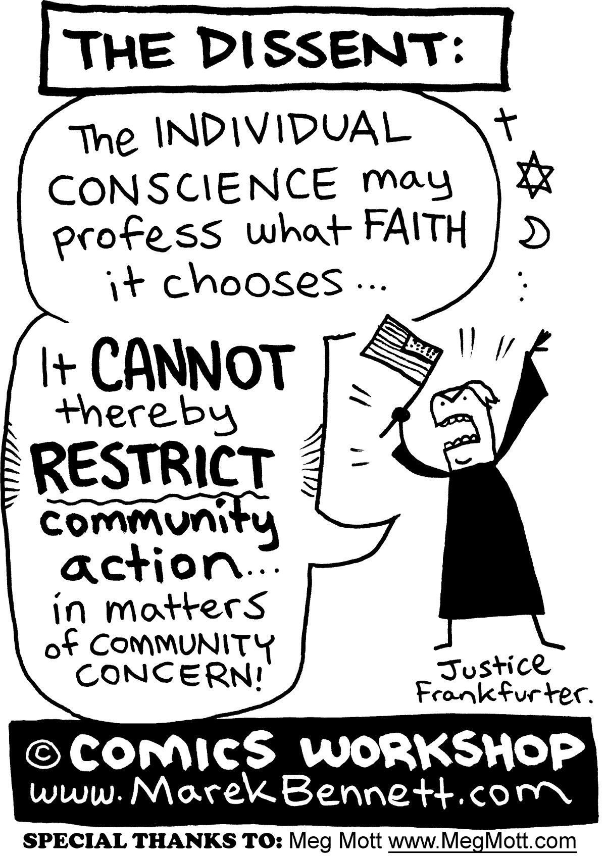 1st AMENDMENT MINI: West Virginia V. Barnette (1943) – www.MarekBennett.com