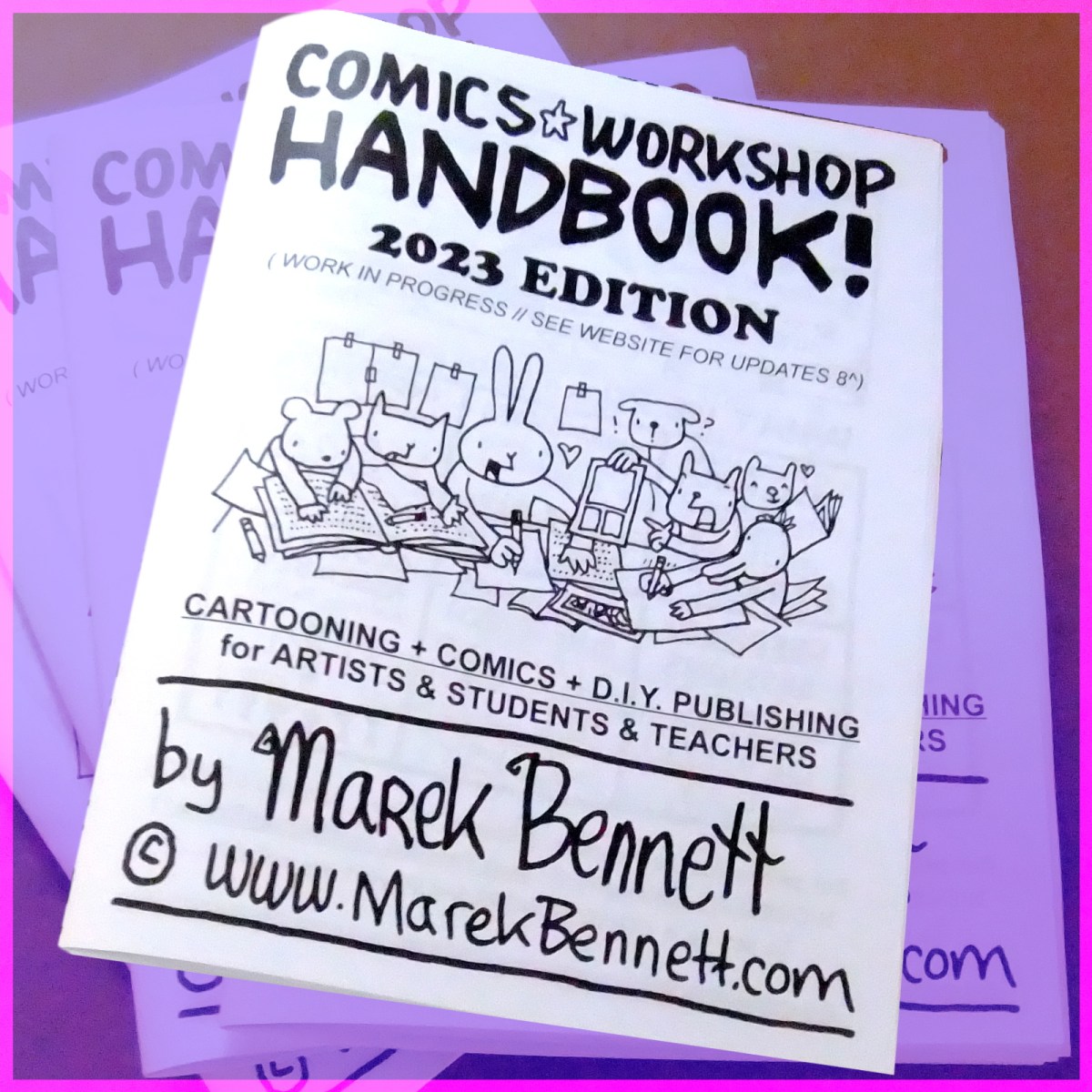 How to COMICS JAM! – www.MarekBennett.com