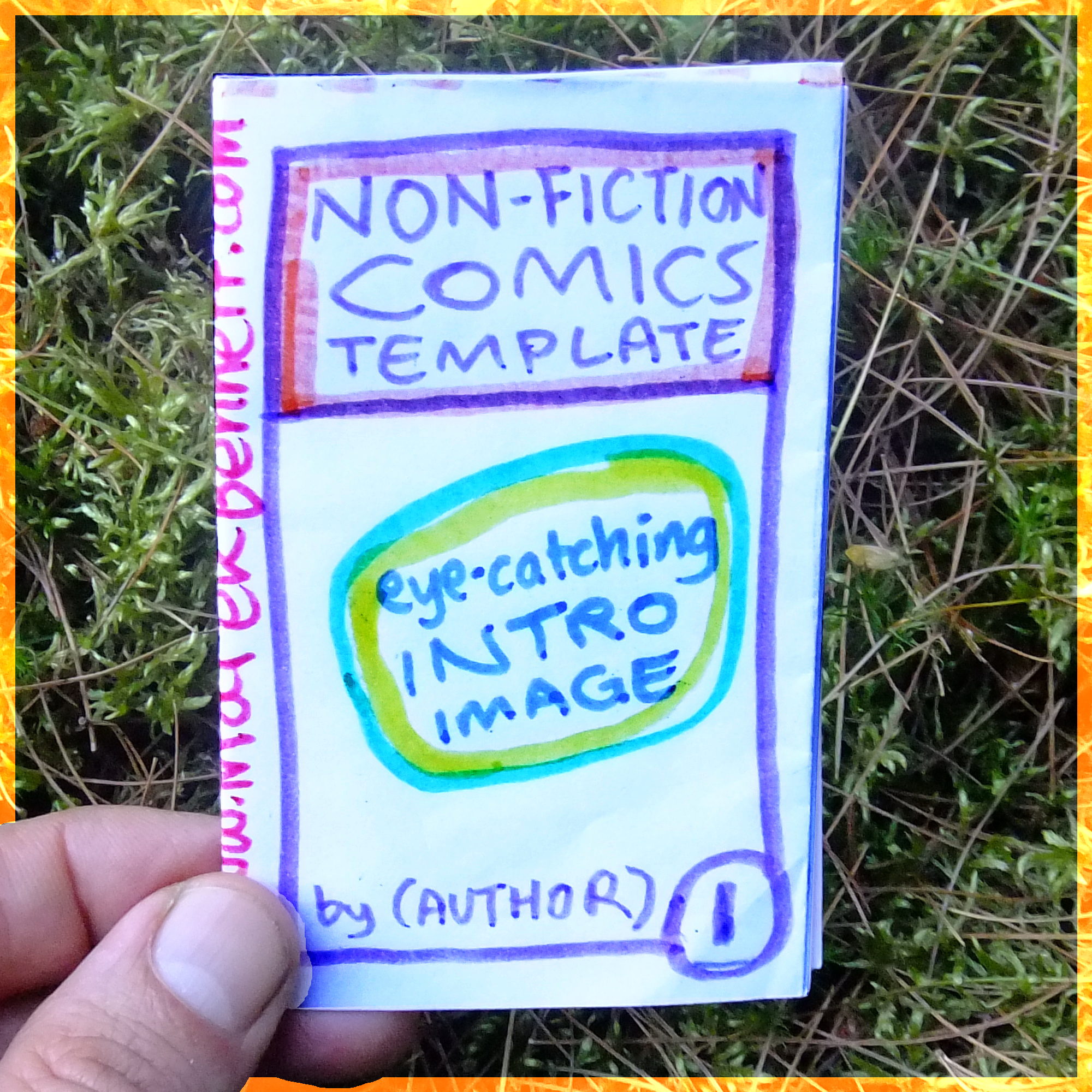 “Non-Fiction” Mini-Comics Template (2022 Edition) – www.MarekBennett.com
