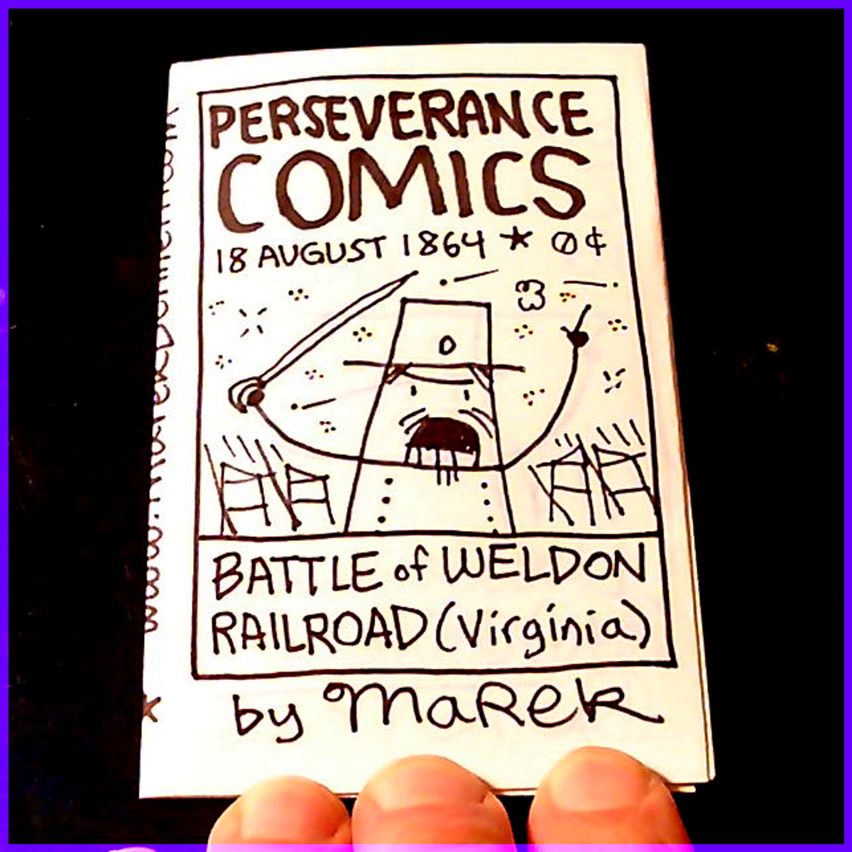 “Perseverance Comics” / August 1864 – www.MarekBennett.com