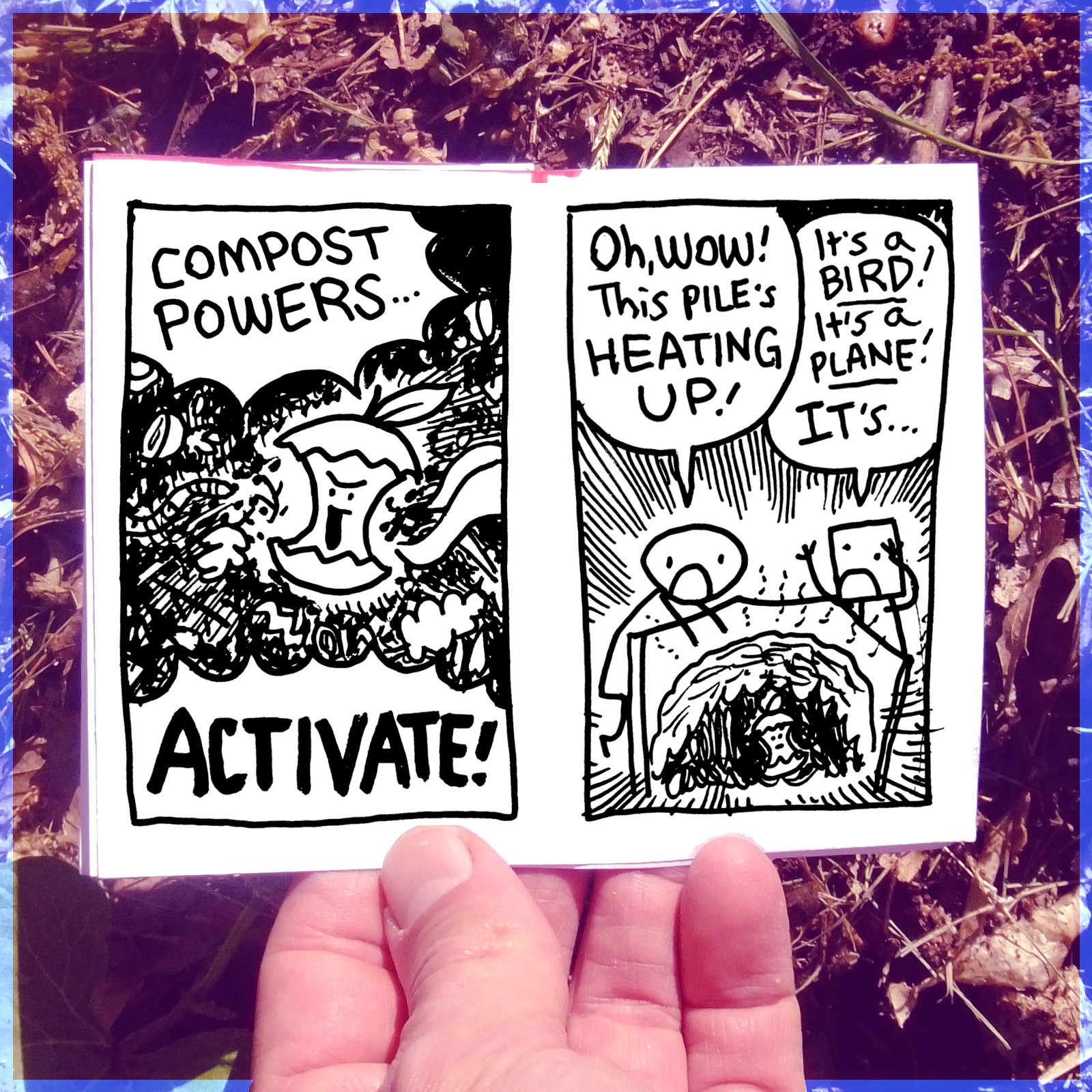 COMPOST COMICS #1 – www.MarekBennett.com