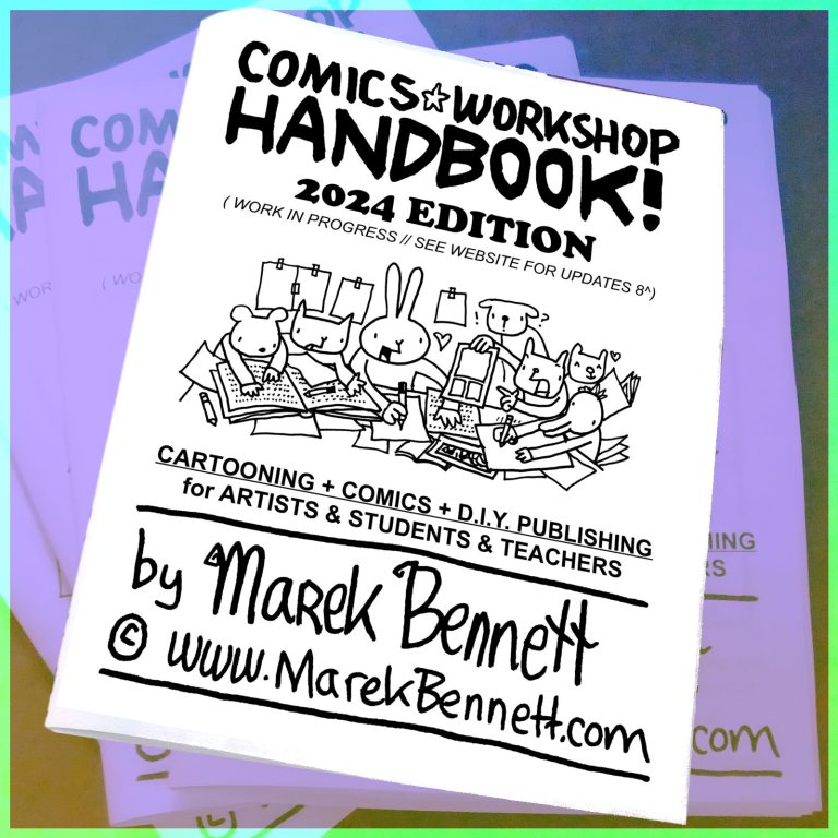 COMICS WORKSHOP – www.MarekBennett.com