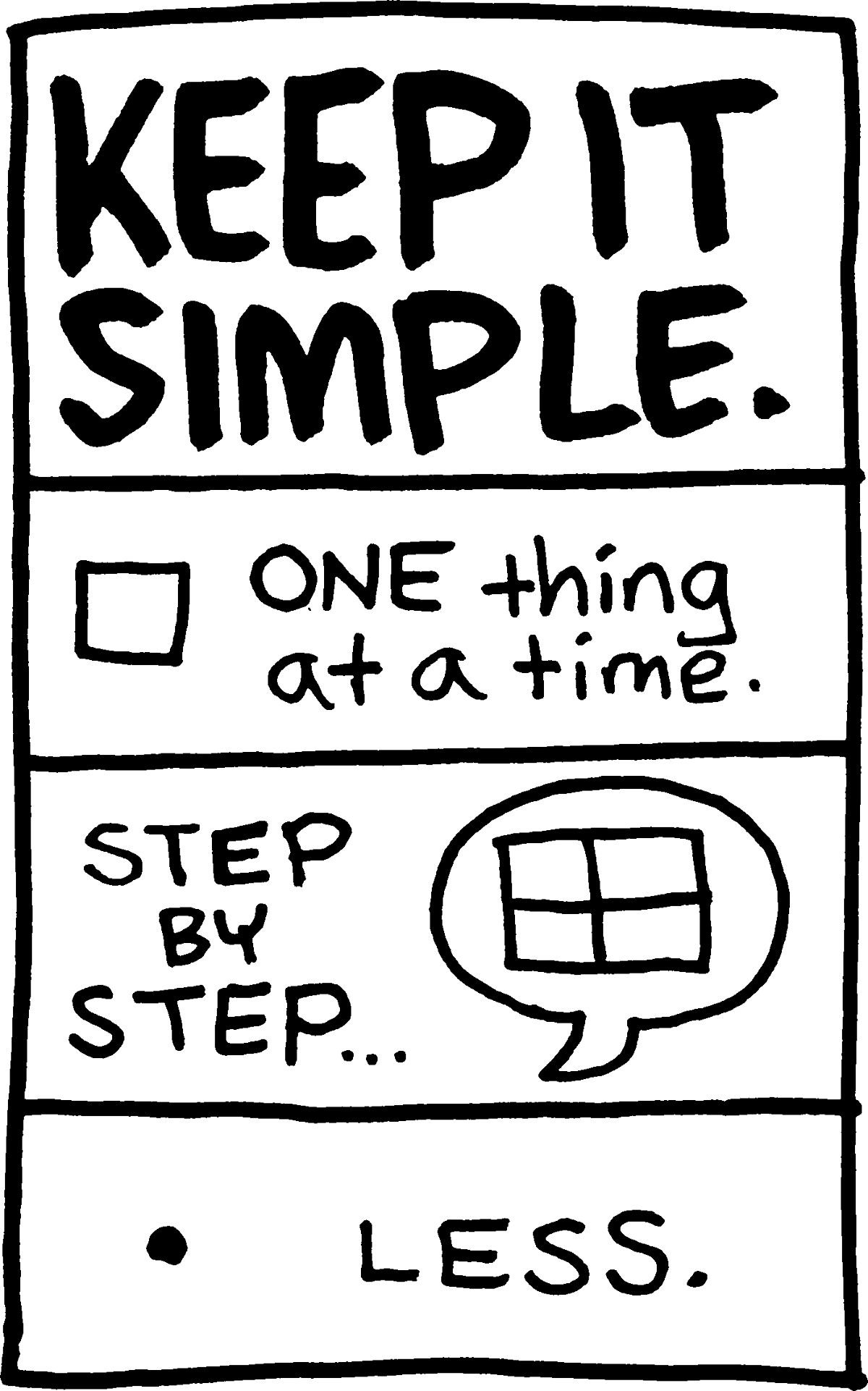 ADVICE for CARTOONISTS 💬👁‍🗨 (The Mini-Comic) – www.MarekBennett.com