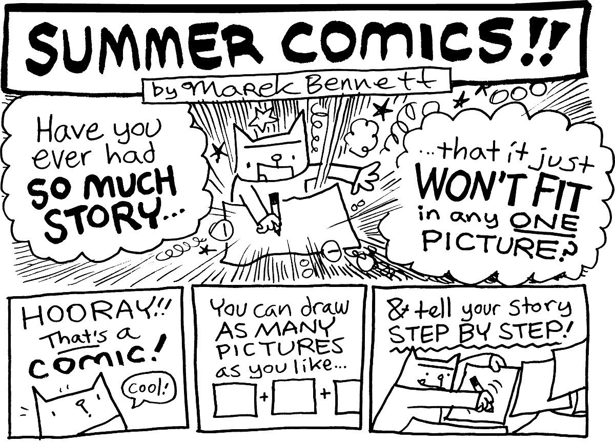 www.MarekBennett.com – COMICS + MUSIC + EDUCATION