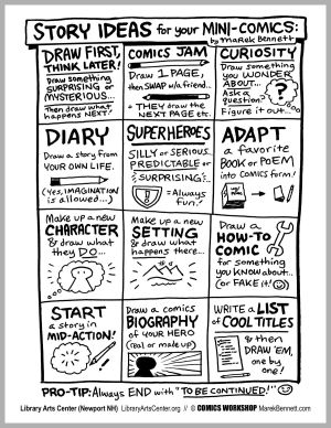 Mini-Comics by Marek – www.MarekBennett.com