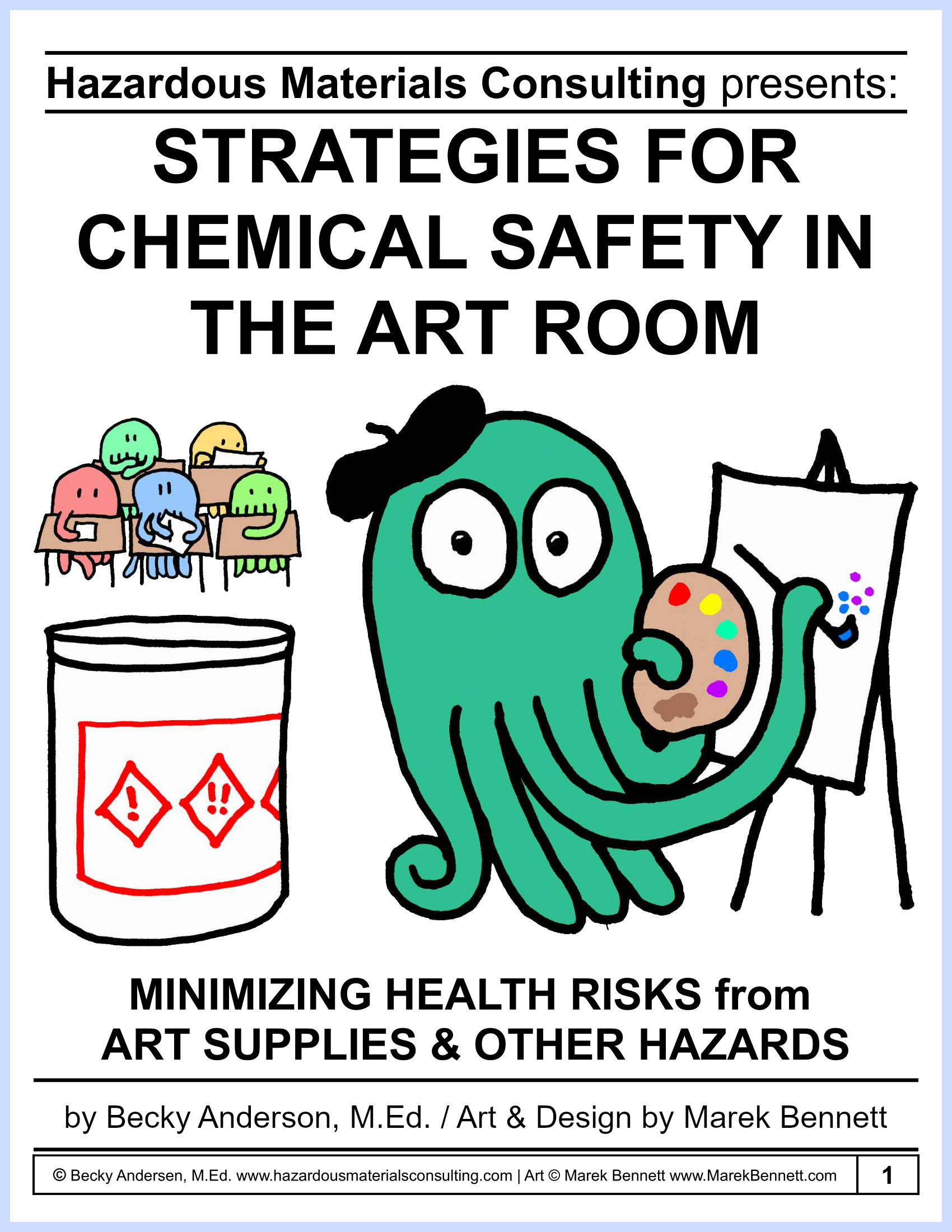 CHEMICAL SAFETY Comics – www.MarekBennett.com