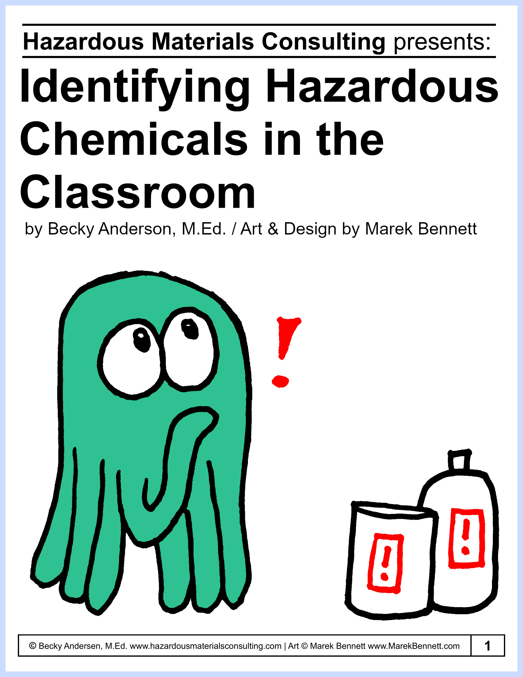 CHEMICAL SAFETY Comics – www.MarekBennett.com
