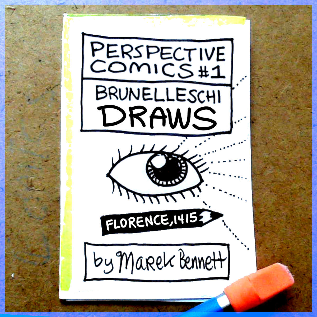 PERSPECTIVE COMICS #1 👁 Brunelleschi Draws (Florence / 1415) – www ...