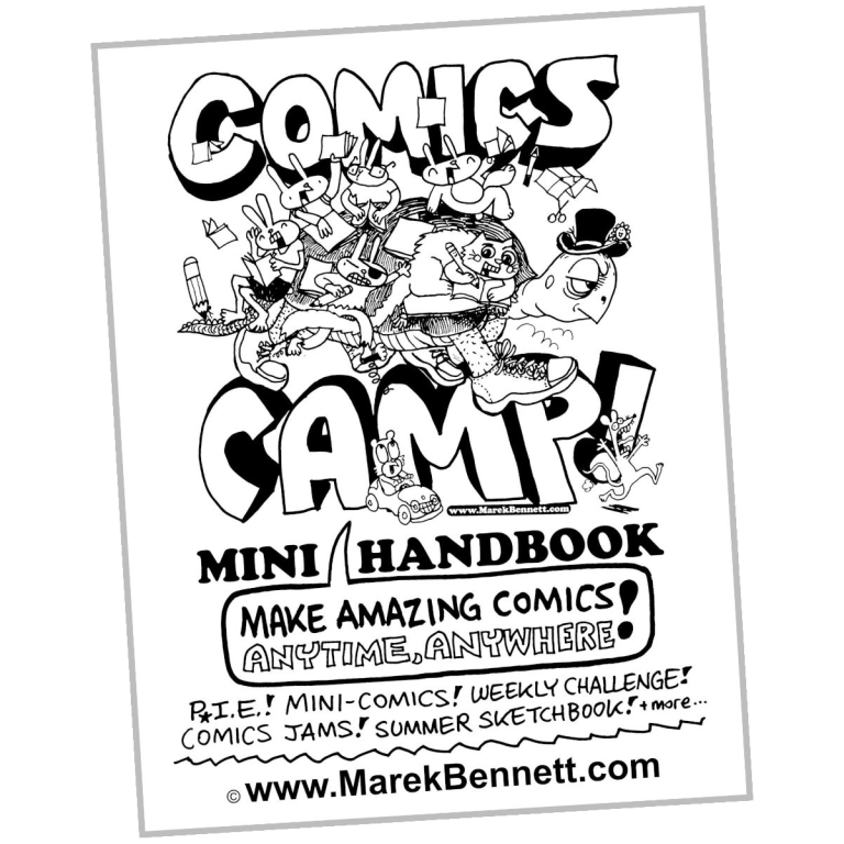 Mini-Comics by Marek – www.MarekBennett.com