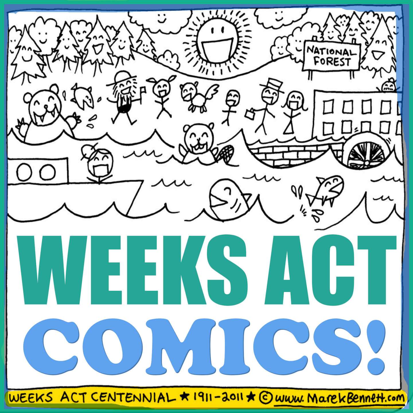 Mini-Comics by Marek – www.MarekBennett.com